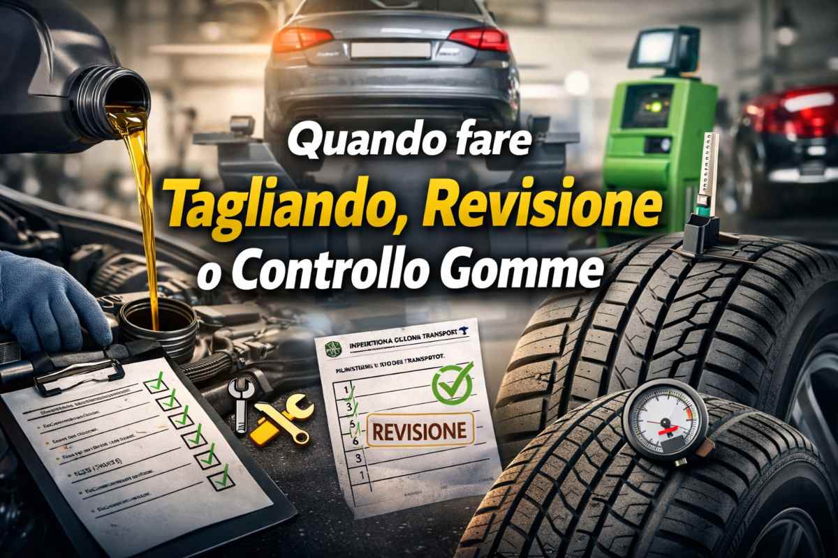 Quando fare tagliando, revisione o controllo gomme - Motor Market